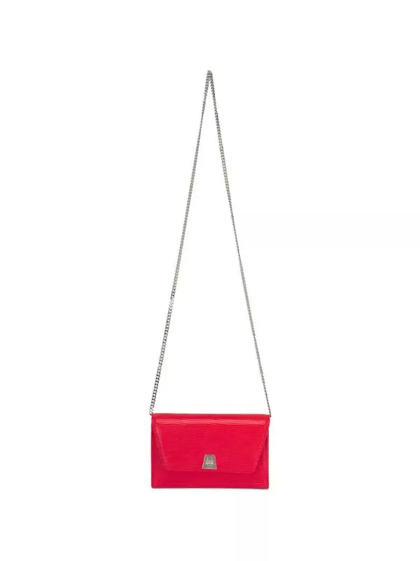 Akris Chain-envelope Clutch Bag - Red