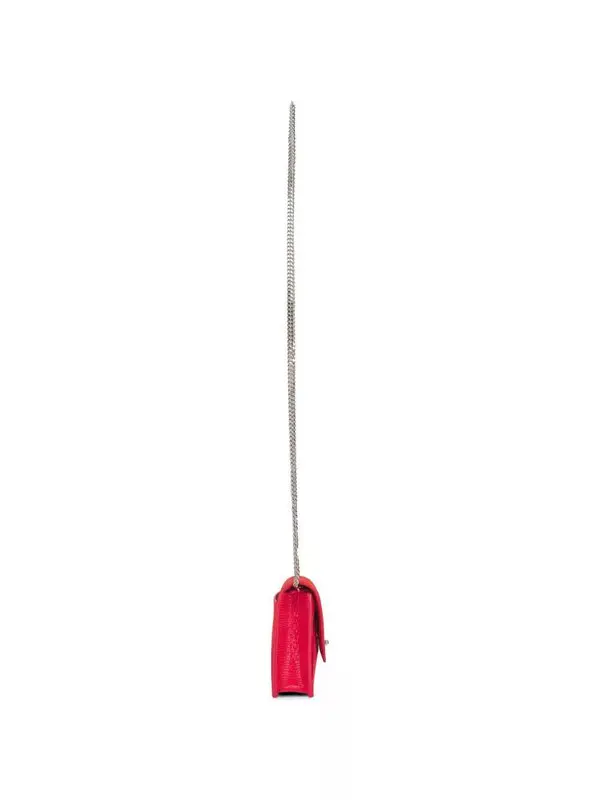 Akris Chain Envelope Clutch - Red