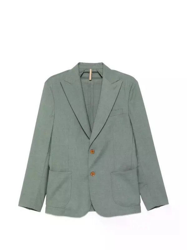 VELA SHOP Notch-lapel Single-breasted Blazer