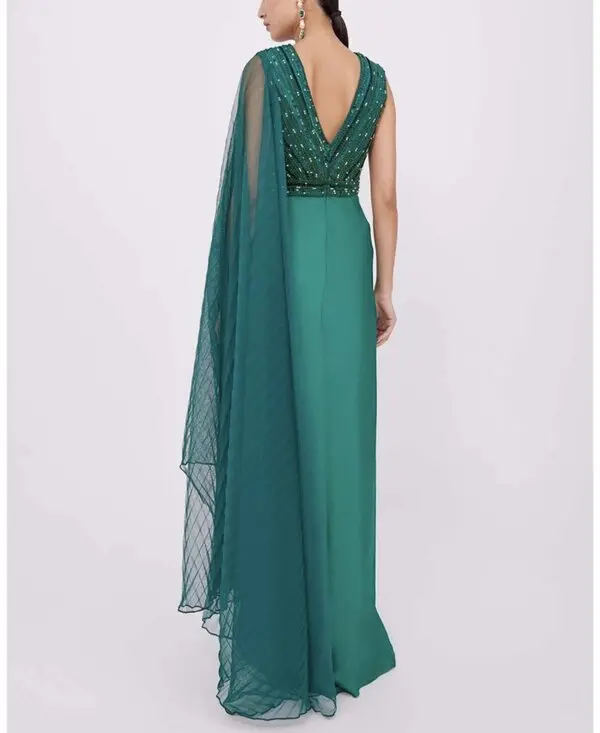 RAISHMA Anaya Gown - Green