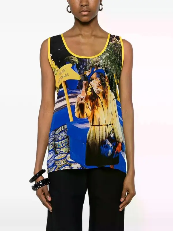 The Artistylist Graphic-print Tank Top