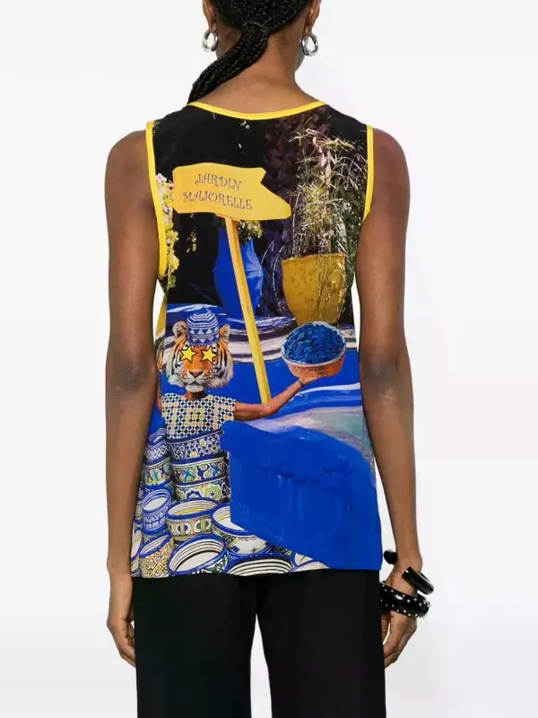 The Artistylist Graphic-print Tank Top