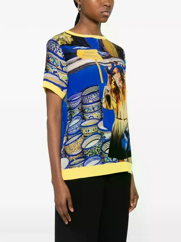 The Artistylist Graphic-print T-shirt - Blue