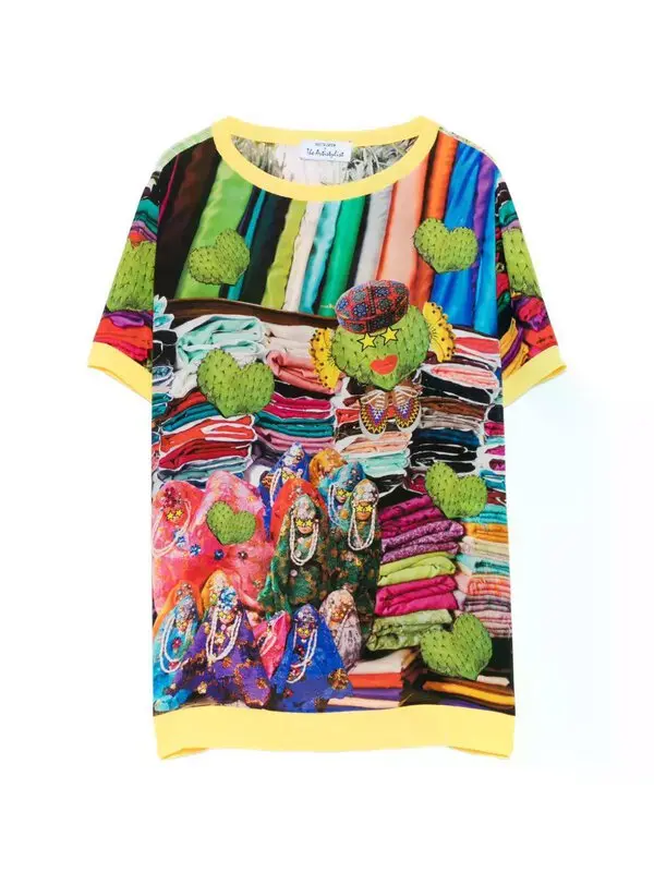 The Artistylist Graphic-print T-shirt - Blue