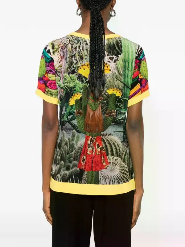 The Artistylist Graphic-print T-shirt - Blue