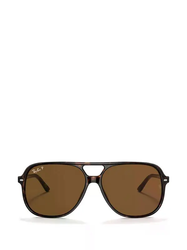 Ray-ban Bill Pilot-frame Sunglasses - Brown