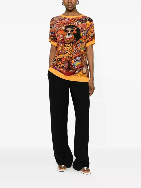 The Artistylist Graphic-print T-shirt - Orange