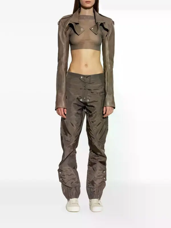 Rick Owens Zip-cuff Biker Jacket