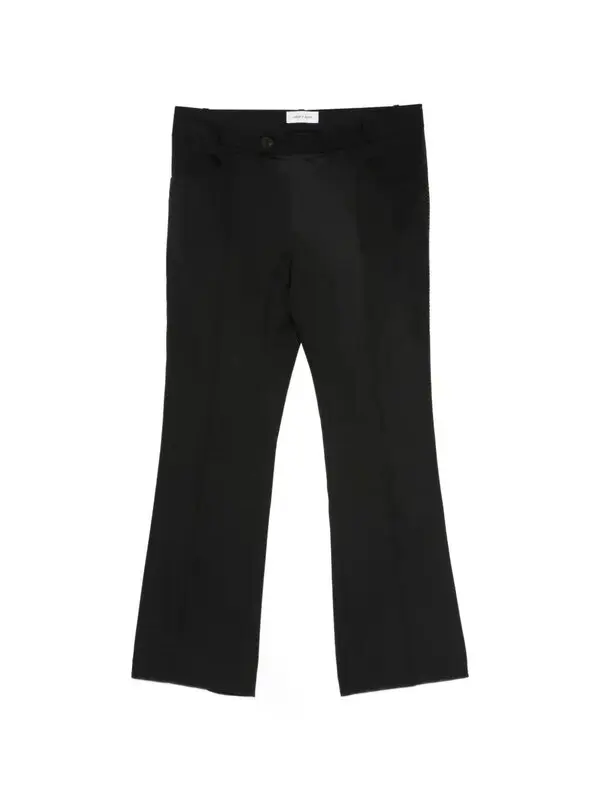 ERNEST W. BAKER Pressed-crease Flared Trousers