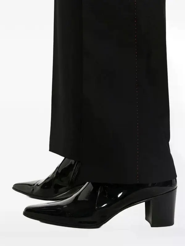 ERNEST W. BAKER Pressed-crease Flared Trousers