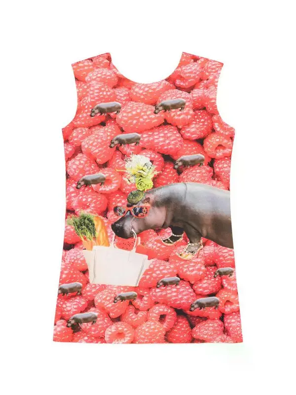 The Artistylist Printed Mini Dress