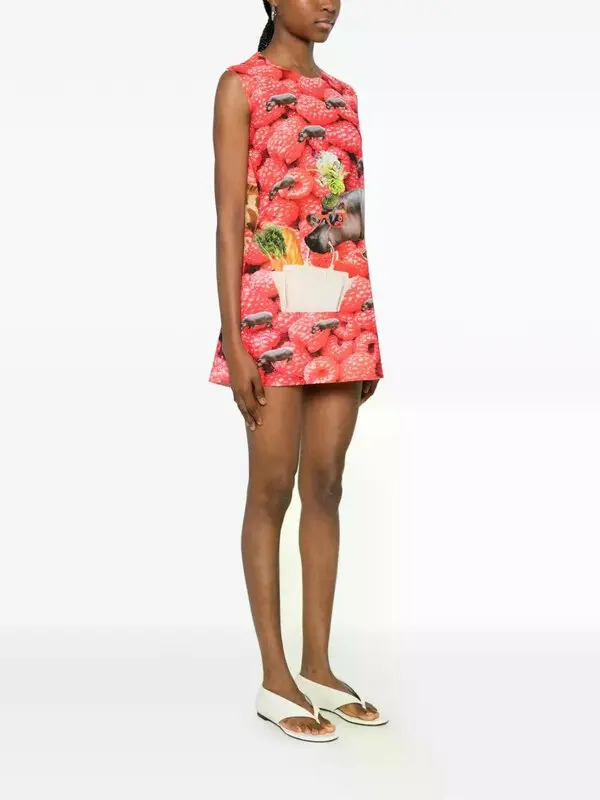 The Artistylist Printed Mini Dress