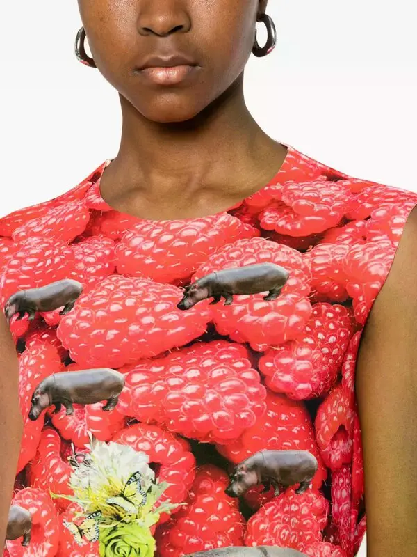 The Artistylist Printed Mini Dress