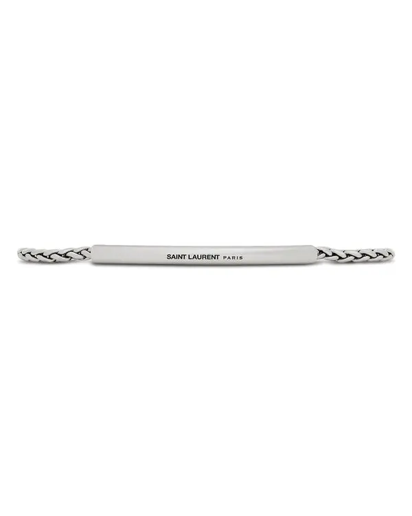 Saint Laurent Tube Chain Bracelet