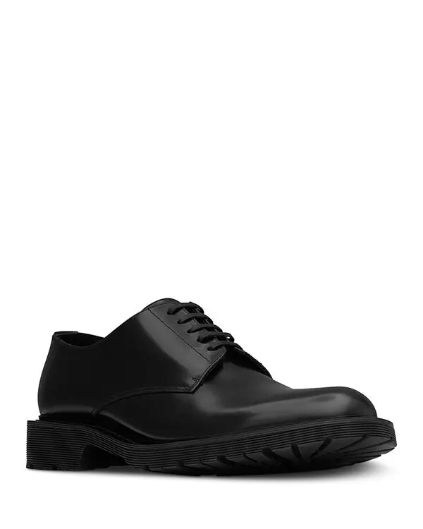 Saint Laurent Army Derbies - Black