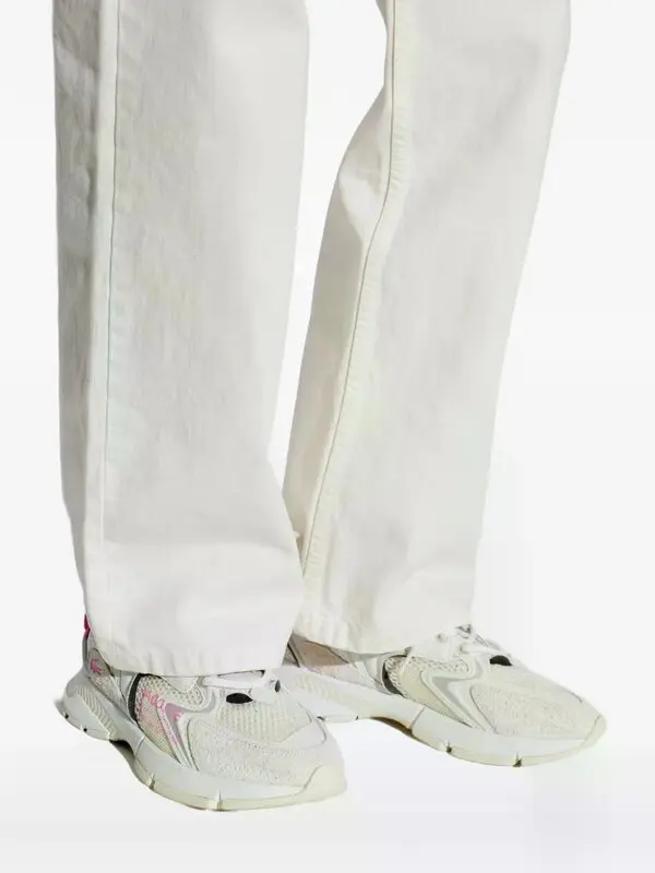 Lacoste L003 Neo Mesh-panelled Sneakers - White