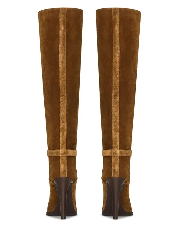 Saint Laurent Diane Boots - Land