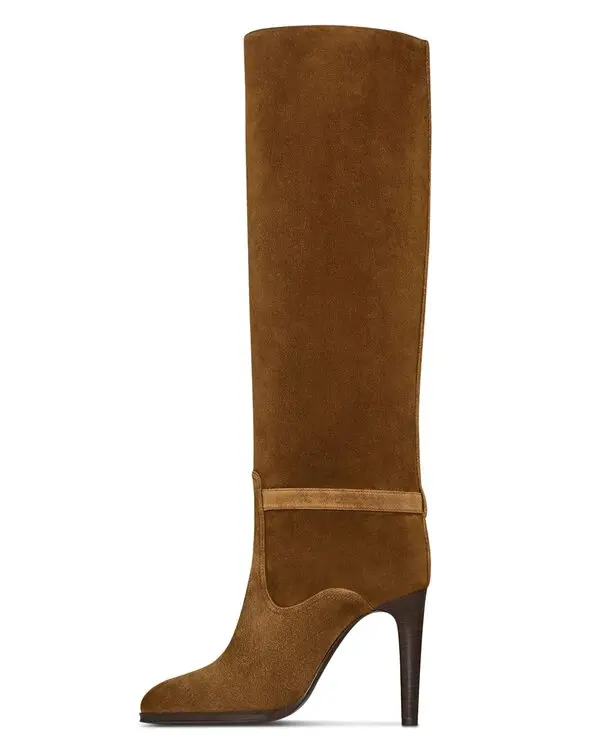 Saint Laurent Diane Boots - Land