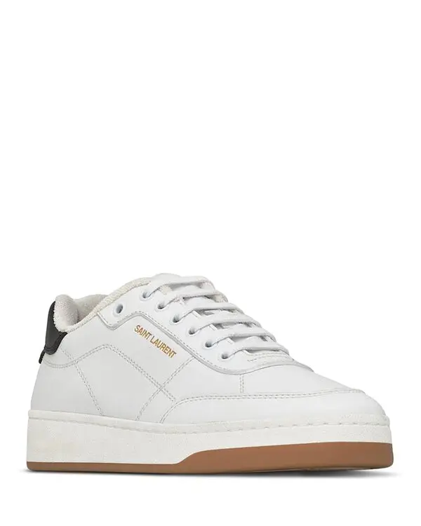 Saint Laurent Sl/61 Sneakers - White And Black