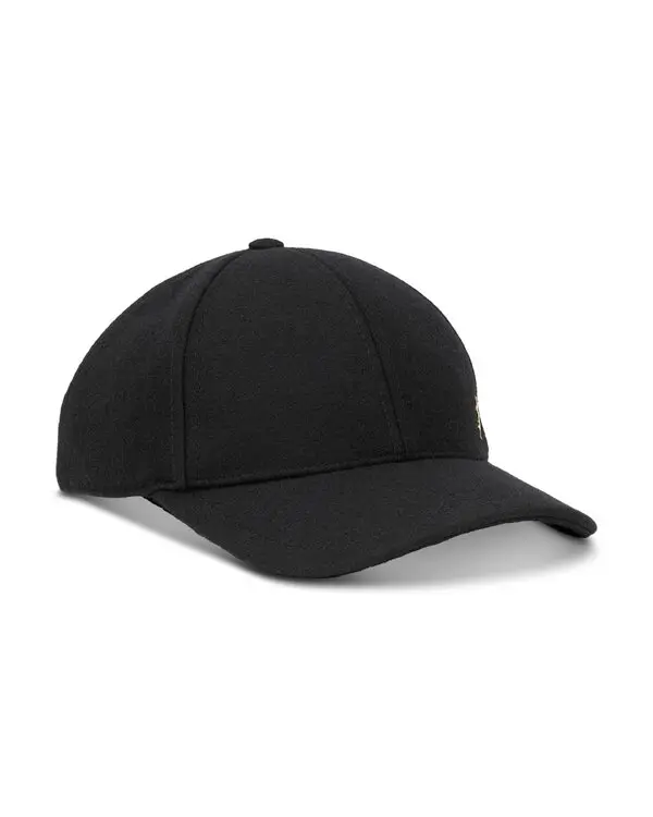 Saint Laurent Baseball Cap Cassandre - Black