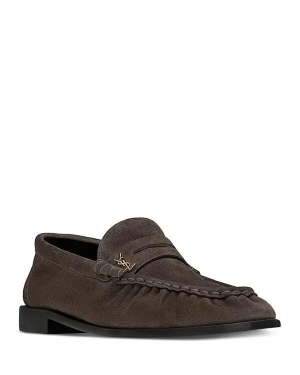 Saint Laurent Le Loafer Supple - Dark Chocolate