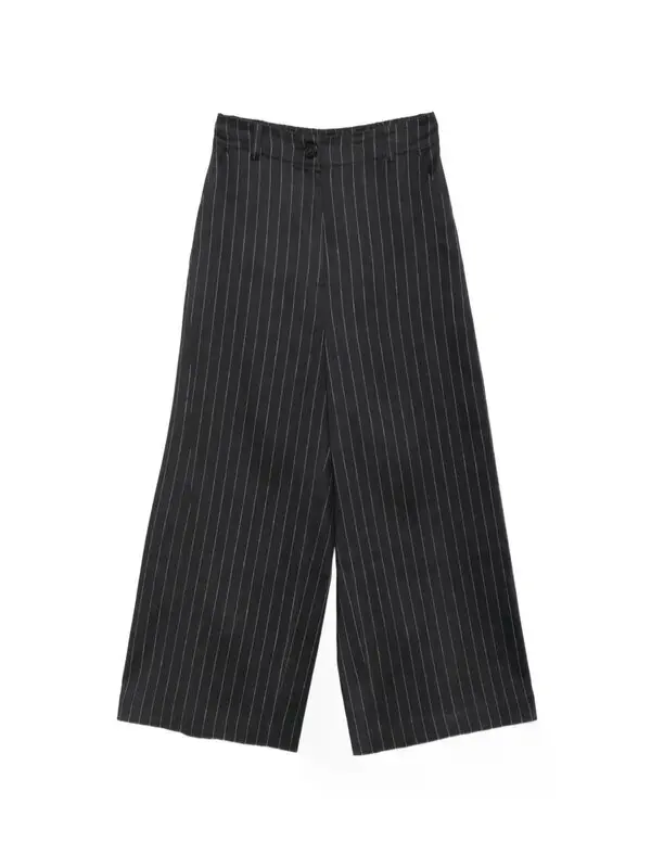 Soh Pinstriped Wide-leg Pants