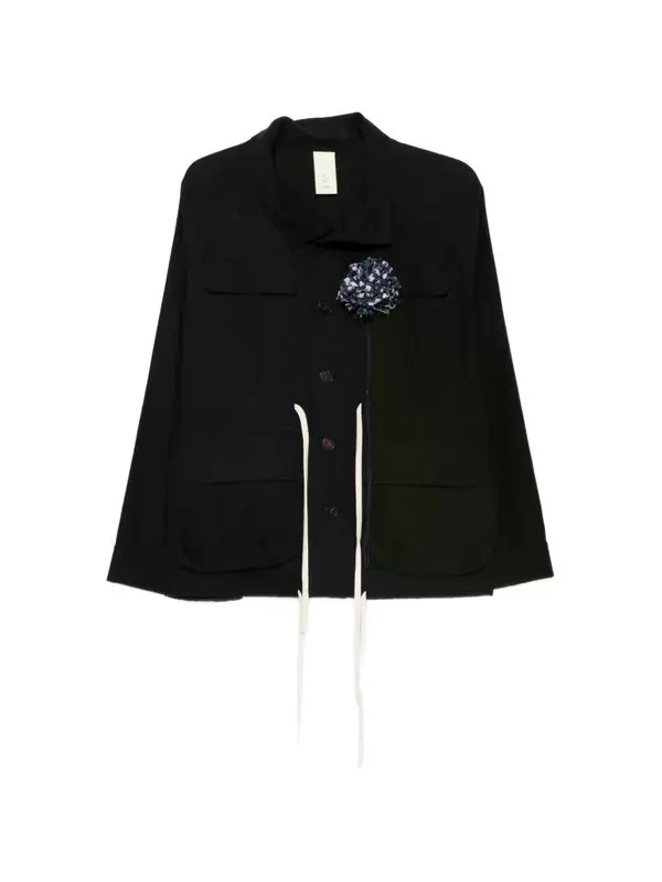 Soh Floral Appliqué Jacket