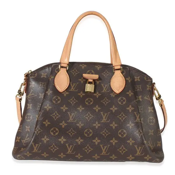 LOUIS VUITTON Rivoli Mm Shoulder Bag Monogram Canvas