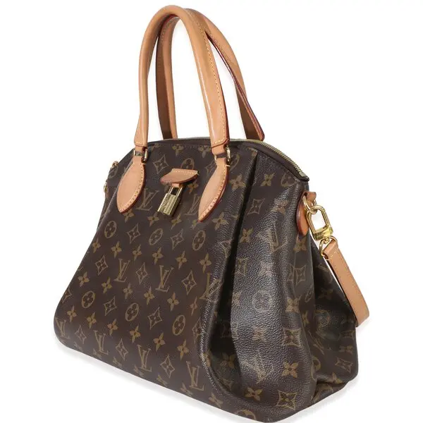 LOUIS VUITTON Rivoli Mm Shoulder Bag Monogram Canvas