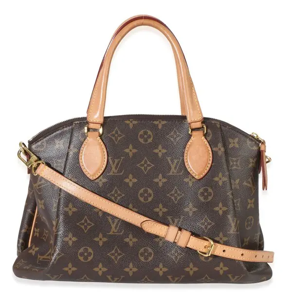 LOUIS VUITTON Rivoli Mm Shoulder Bag Monogram Canvas