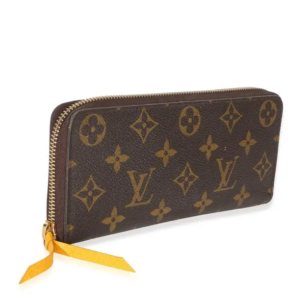 LOUIS VUITTON Monogram Canvas Zippy Wallet