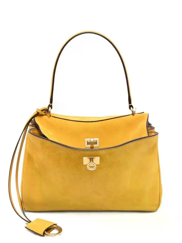 Balenciaga Small Rodeo Suede Tote Bag