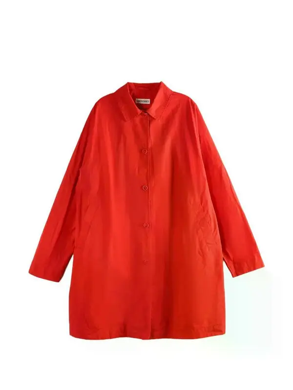 CASEY CASEY Cotton Single-breasted Coat