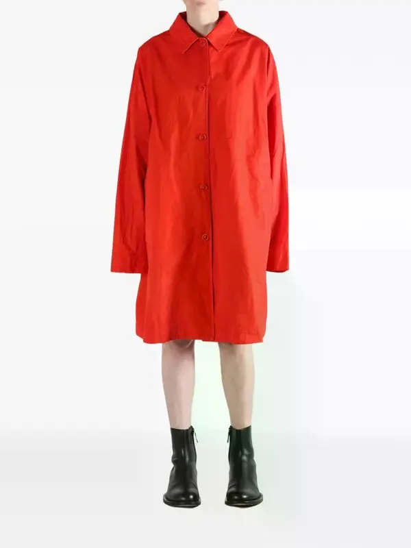 CASEY CASEY Cotton Single-breasted Coat