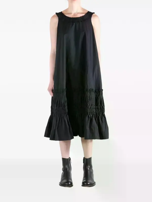 CASEY CASEY Ruffled Midi Dress