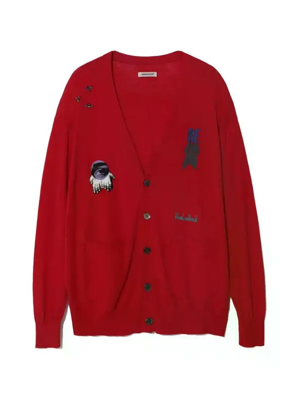 Undercover Graphic-print Cardigan