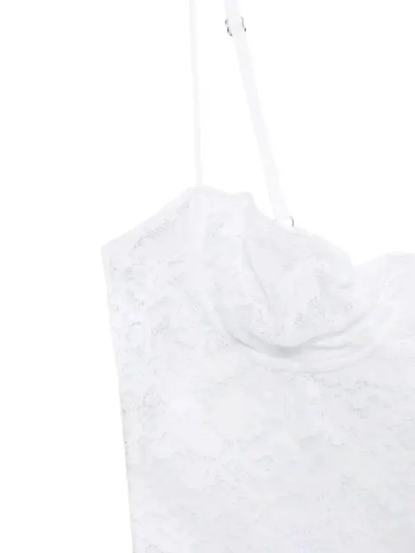 Oseree Lace-embroidered Underwired Body