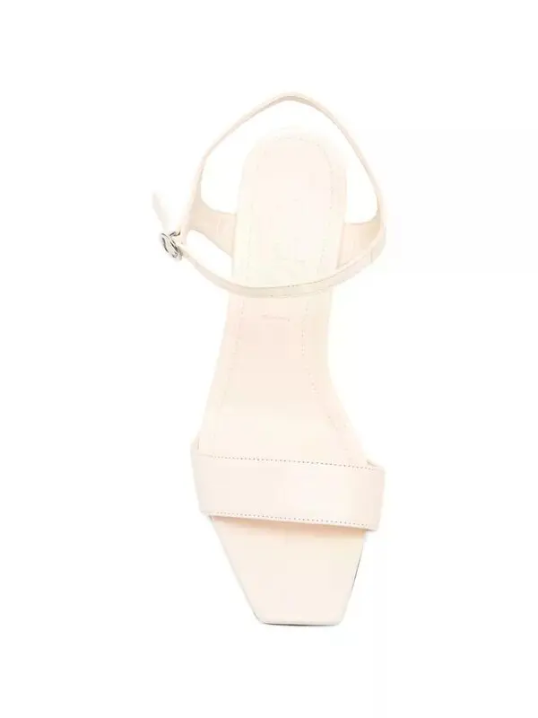 AeydĒ Buckle-fastening Square-toe Sandals - Neutrals