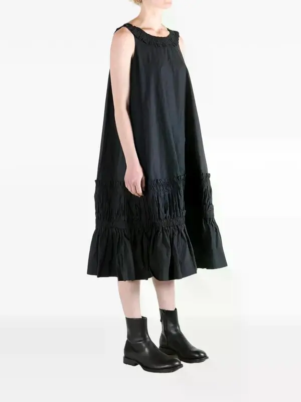 CASEY CASEY Ruffled Midi Dress