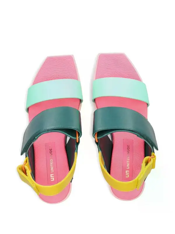 United Nude Delta Wedge Sandals - Green