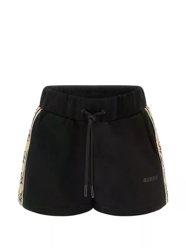 Guess Side-logo Mini Shorts - Black
