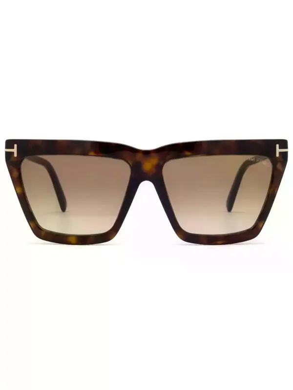 TOM FORD Eden Square Sunglasses - Brown