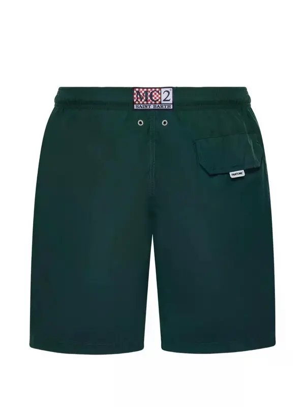 MC2 SAINT BARTH Drawstring Swim Shorts - Green