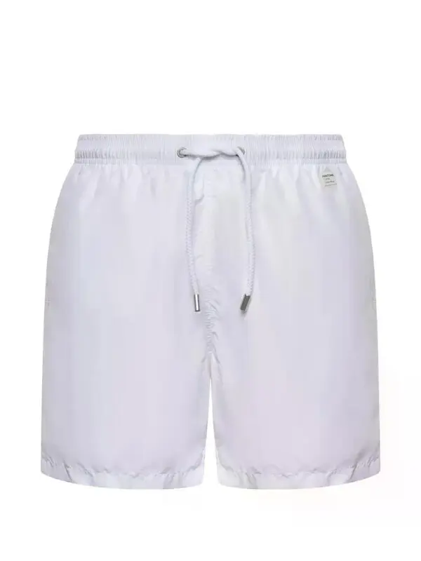 MC2 SAINT BARTH Drawstring Swim Shorts - White