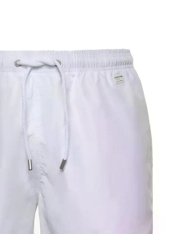 MC2 SAINT BARTH Drawstring Swim Shorts - White