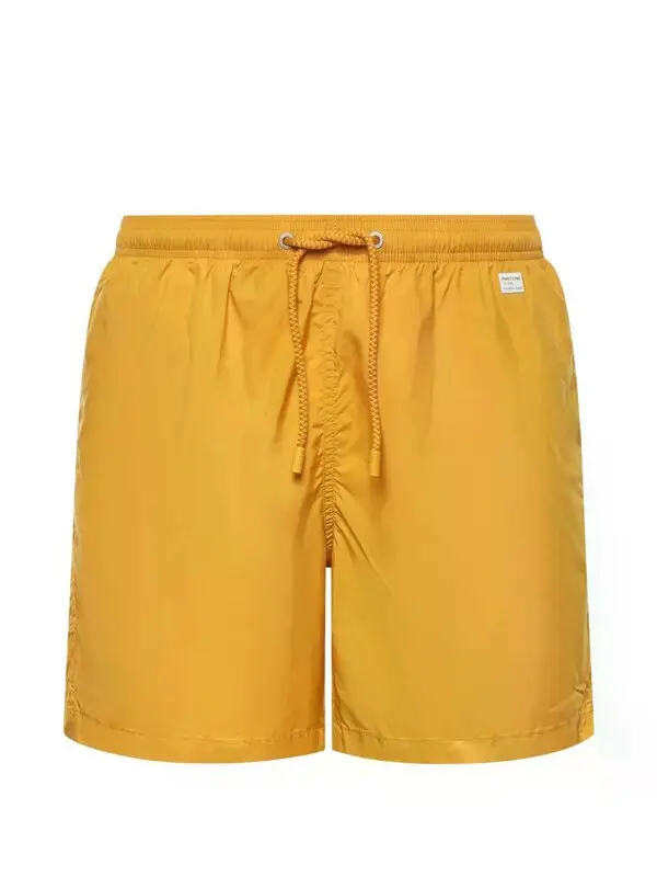 MC2 SAINT BARTH Drawstring Swim Shorts - Yellow
