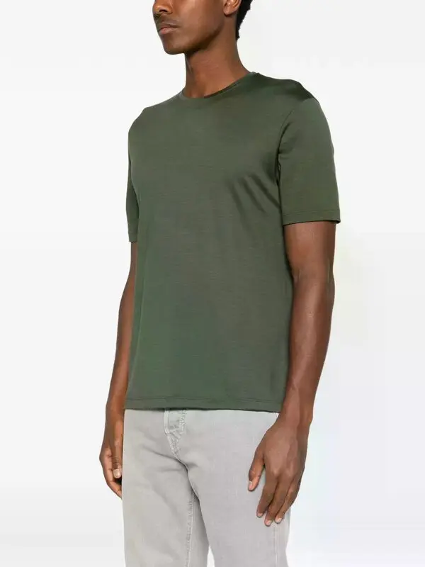 MONTECORE Crew-neck T-shirt - Green