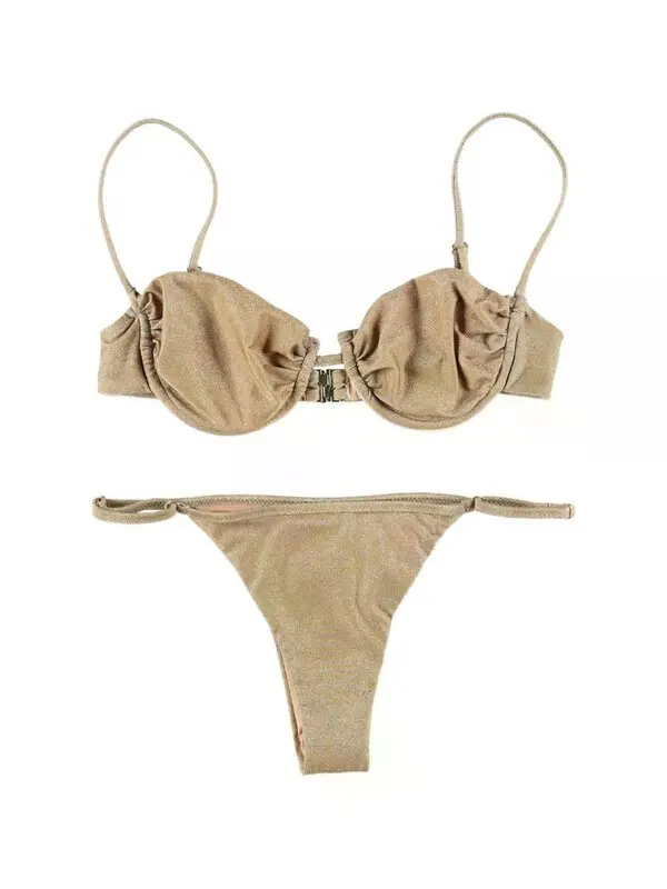 MATINEE Marina Gathered Bikini - Gold