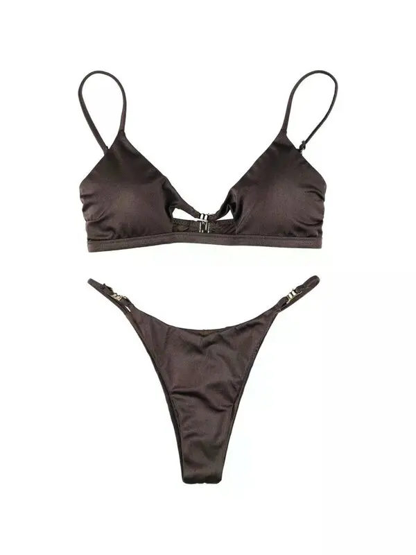 MATINEE Taylor Cut-out Bikini - Brown