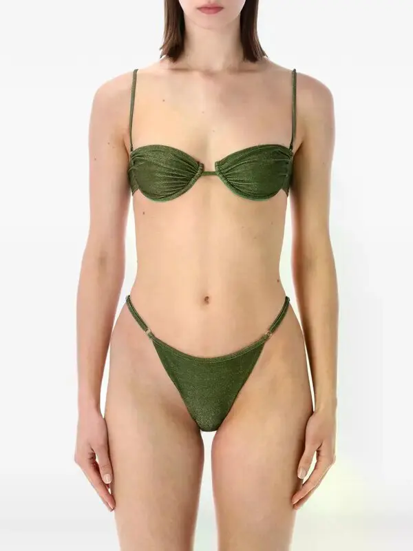 MATINEE Marina Gathered Bikini - Green